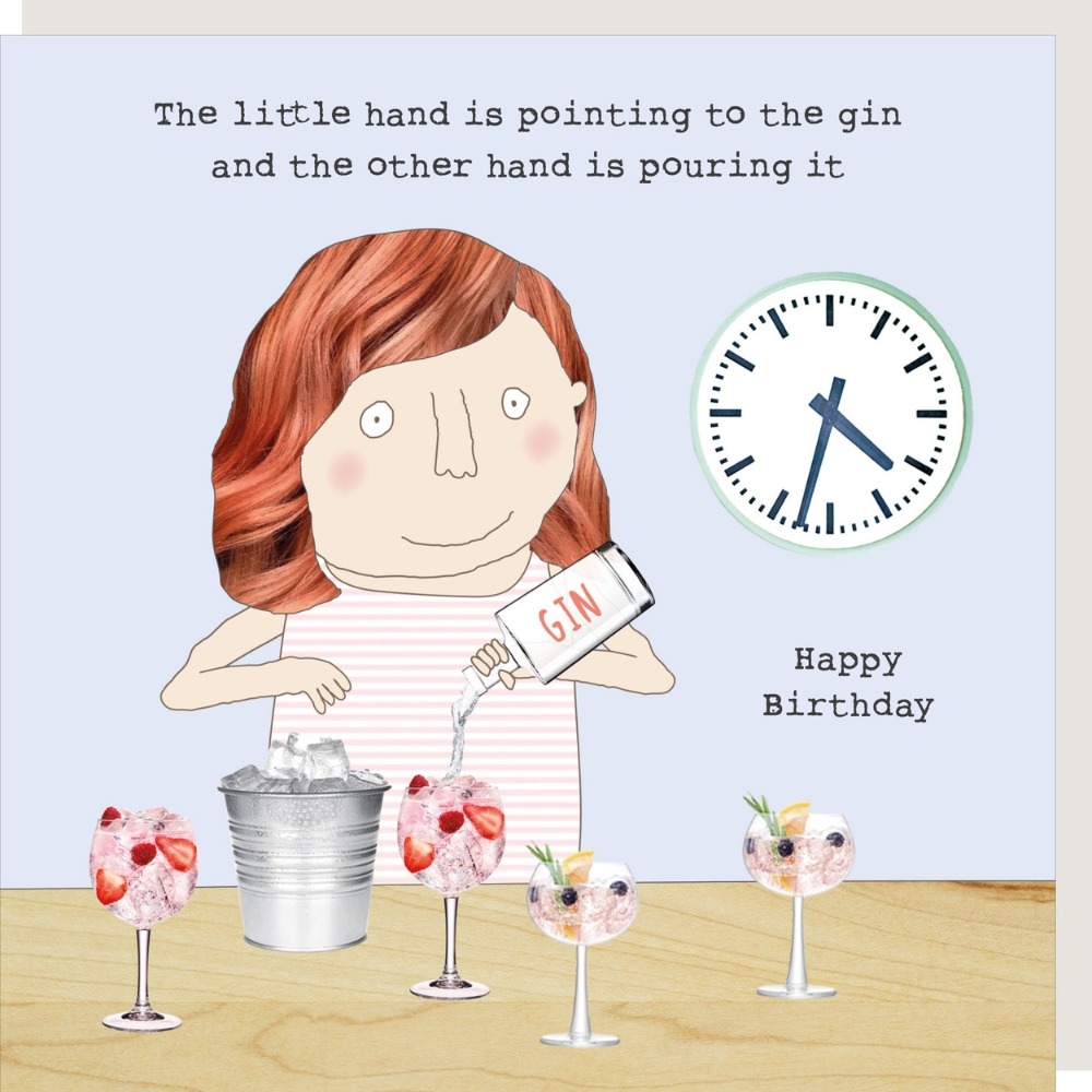 Little Hand | Funny birthday card - View Gifts | Thames Ditton