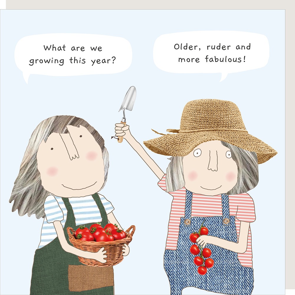 Growing | Funny birthday card - View Gifts | Thames Ditton